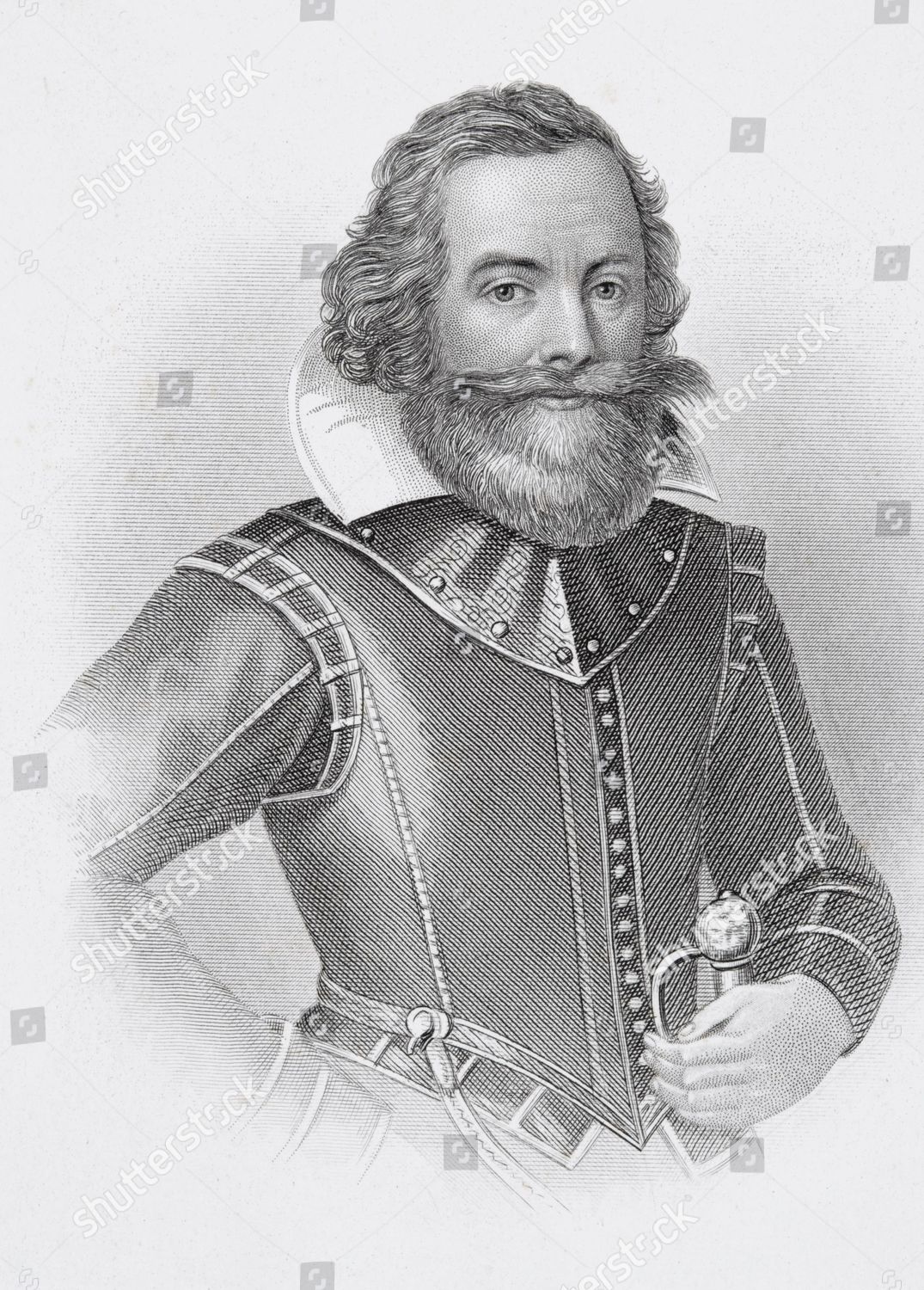 Captain John Smith 1580 1631 English Editorial Stock Photo - Stock ...