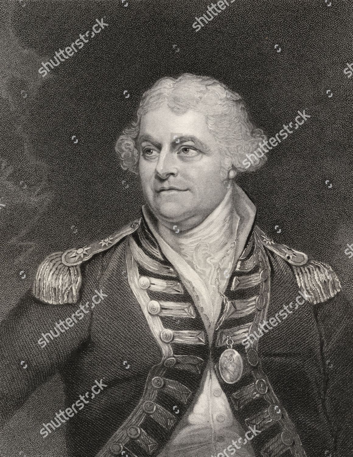 Alan Gardner 1st Baron Gardner 1742 Editorial Stock Photo - Stock Image ...