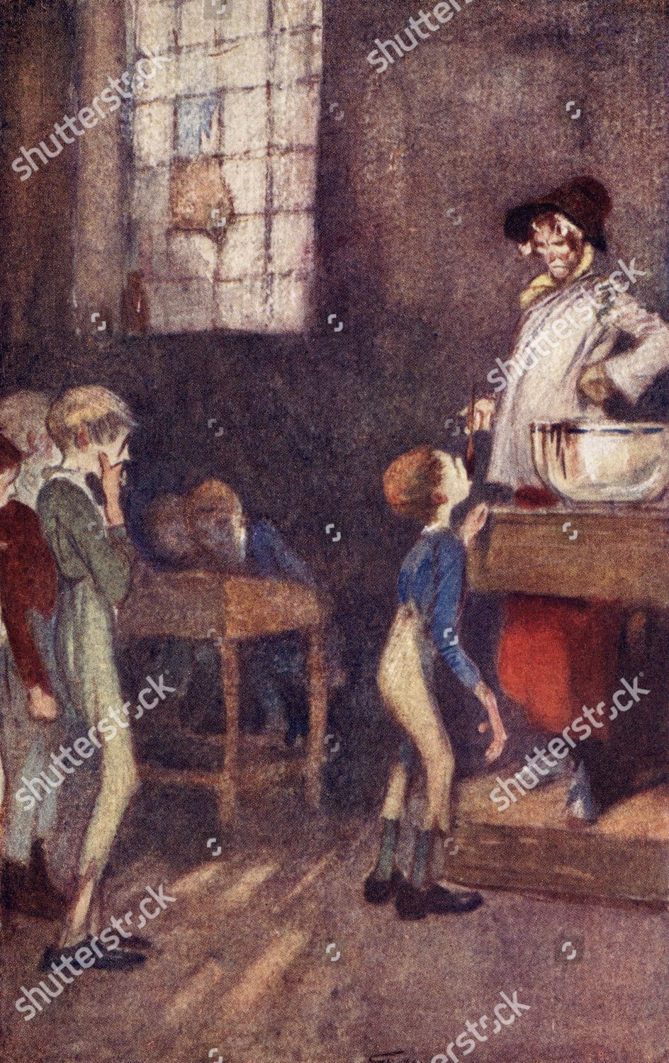 Dotheboys Hall Frontispiece By Claude Shepperson Editorial Stock Photo ...