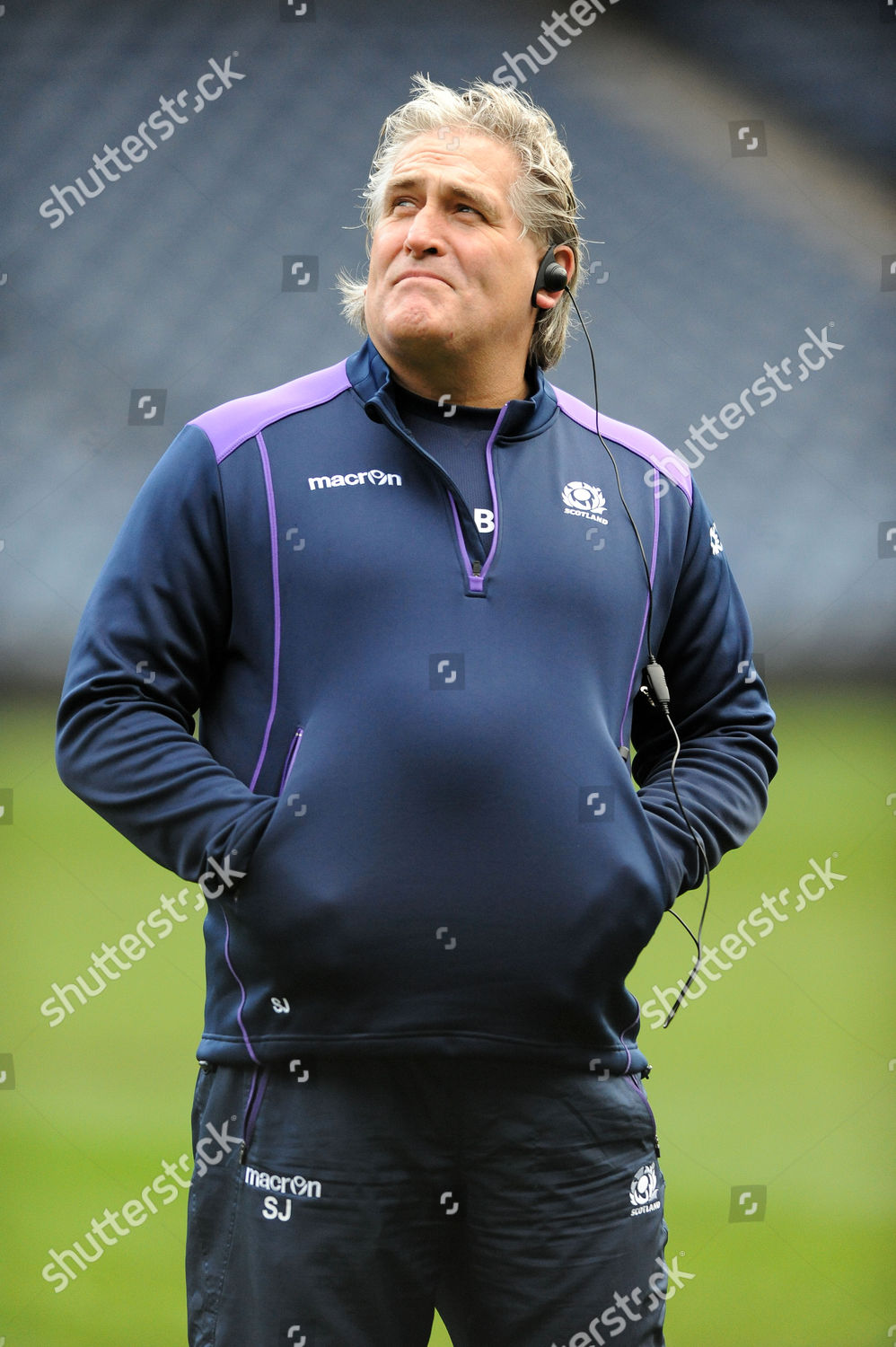 Scott Johnson Scotland Head Coach Editorial Stock Photo - Stock Image ...
