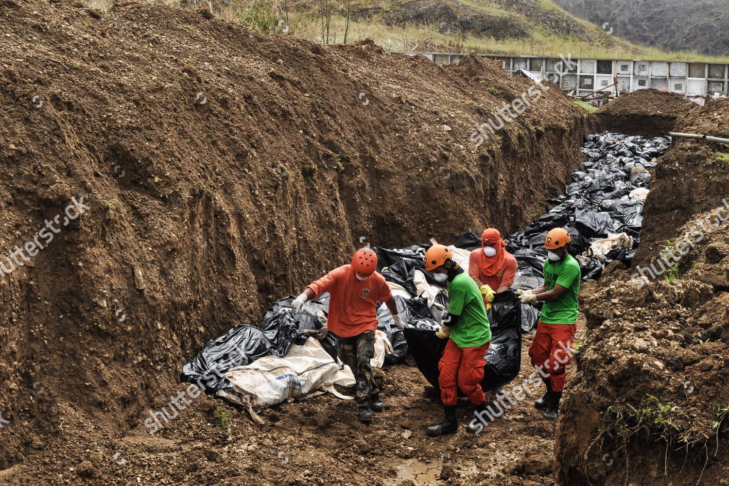 Authorities Set Mass Grave Site Dumped Editorial Stock Photo - Stock ...
