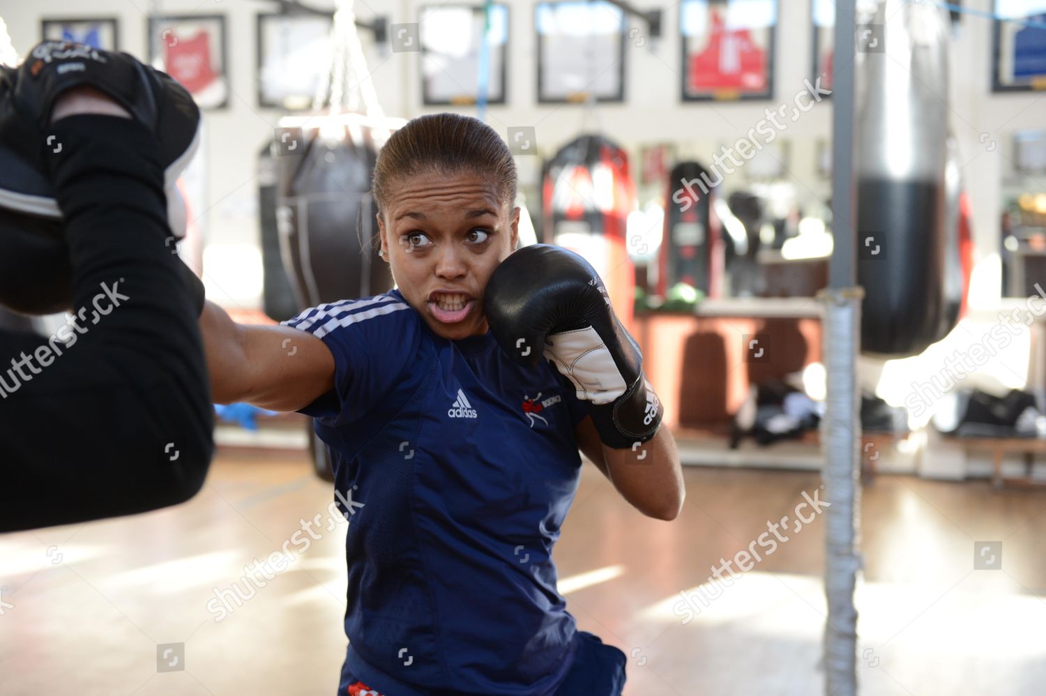 British Boxer Natasha Jonas Laura Williamson Editorial Stock Photo ...