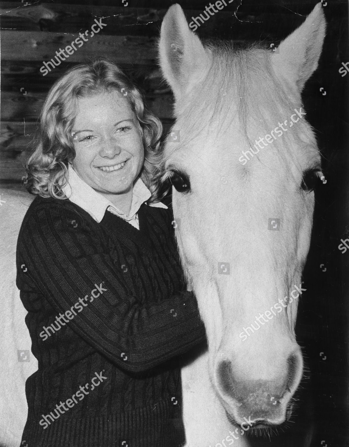 Actress Show Jumper Susan Bayliss Her Editorial Stock Photo - Stock ...