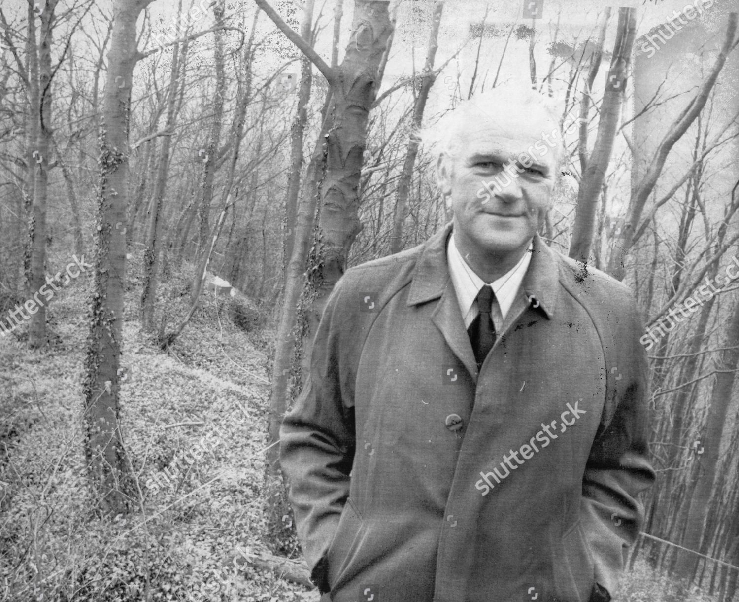 Detective Chief Superintendent Peter Bayliss Stands Editorial Stock ...