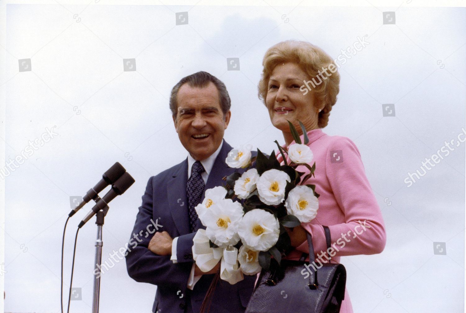 President Richard Nixon First Lady Pat Editorial Stock Photo - Stock ...