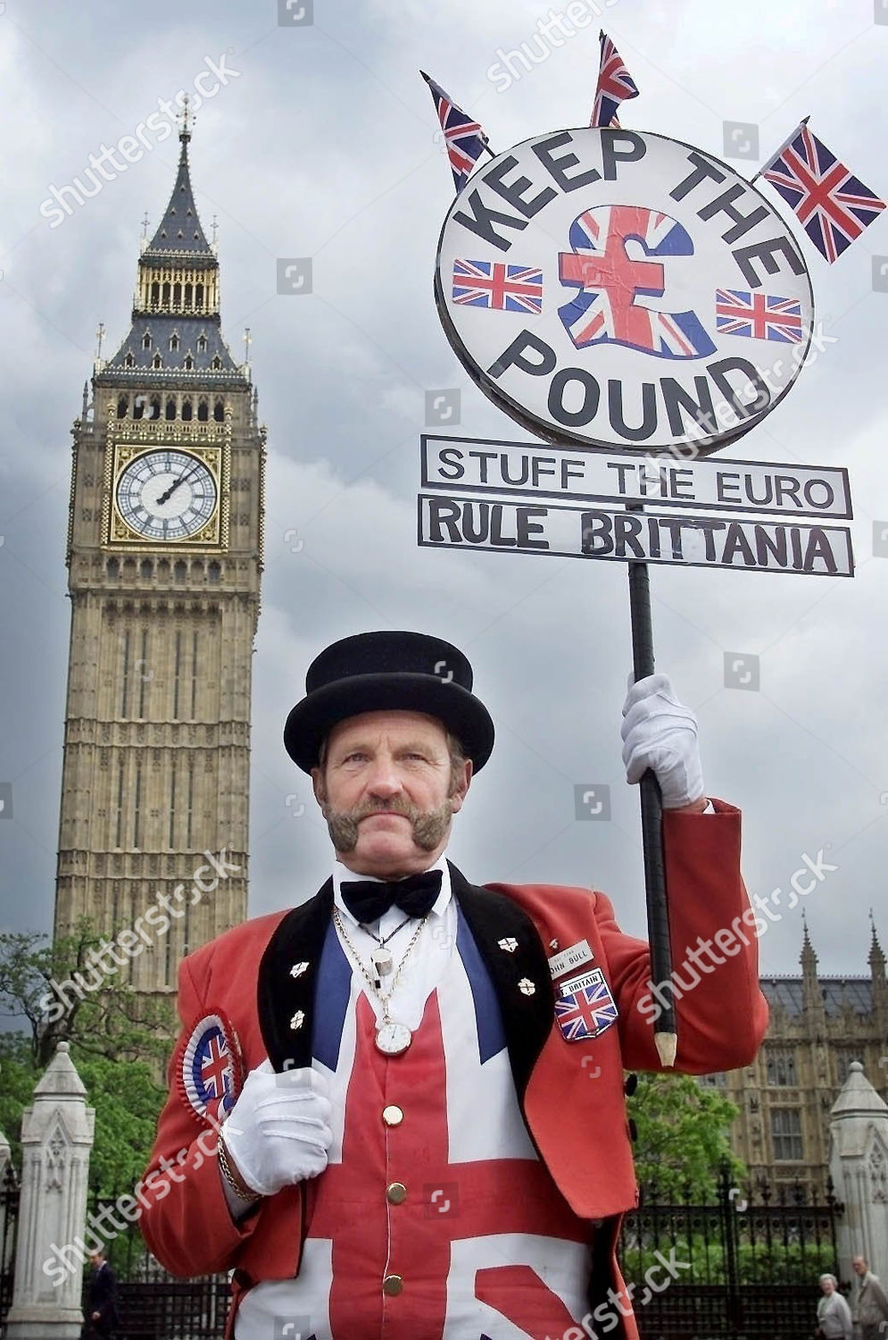 John Bull Aka Ray Egan His Editorial Stock Photo - Stock Image ...
