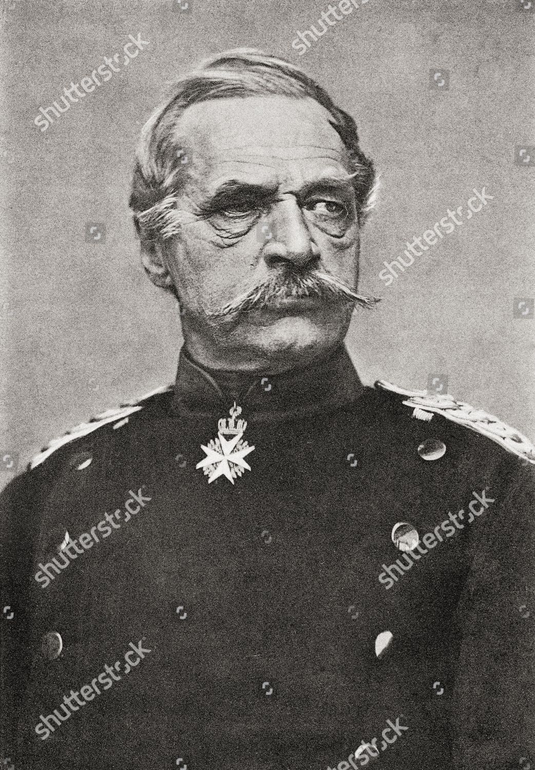 Albrecht Theodor Emil Graf Von Roon Editorial Stock Photo - Stock Image ...
