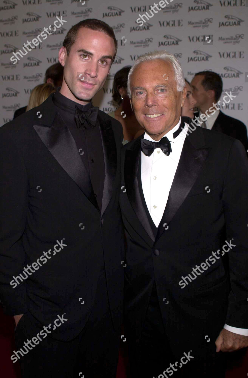 Giorgio Armani Joseph Fiennes Editorial Stock Photo - Stock Image ...