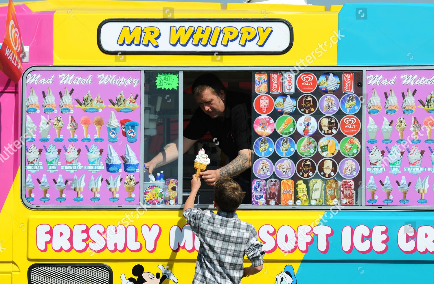 Mr Wippy Ice Cream Van Britain Editorial Stock Photo - Stock Image ...