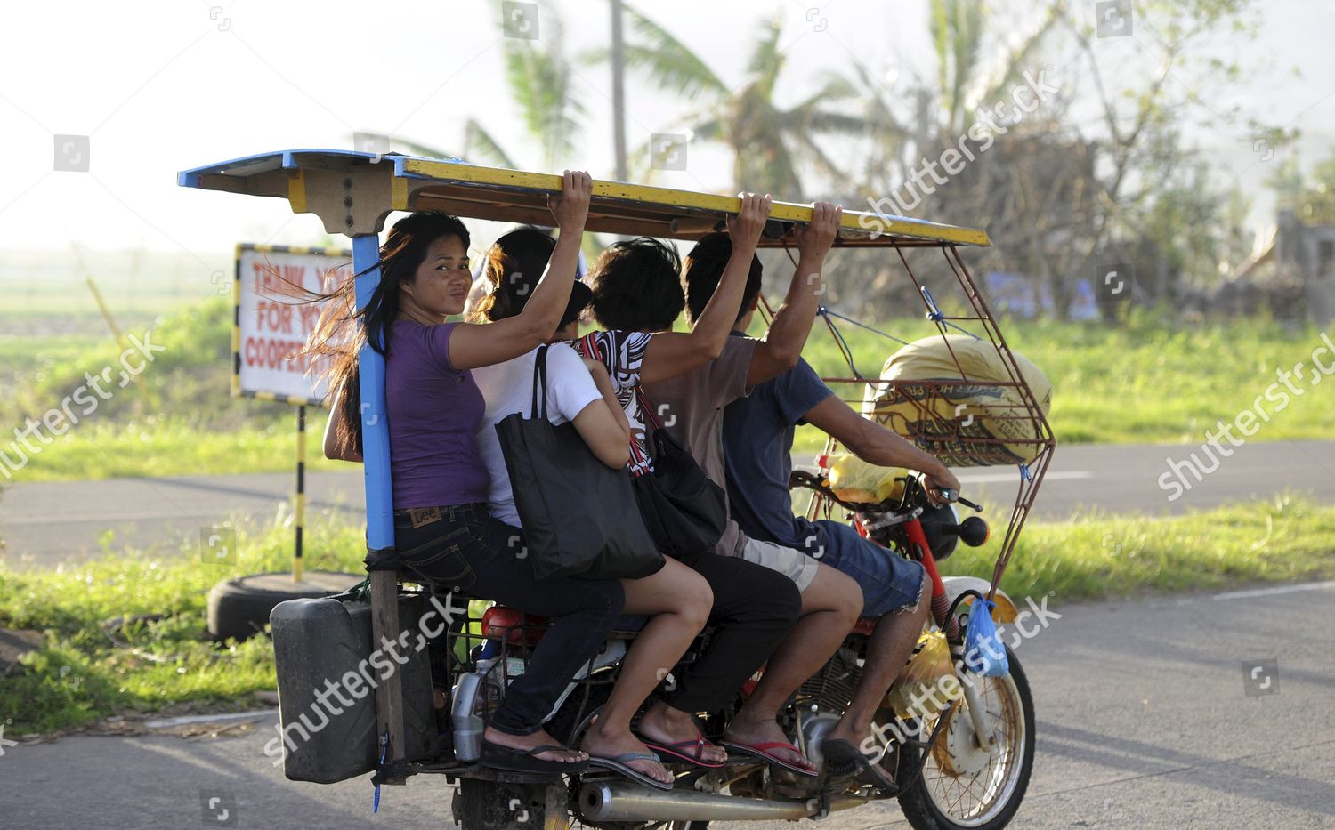 People Seen Riding Taxi Editorial Stock Photo - Stock Image | Shutterstock
