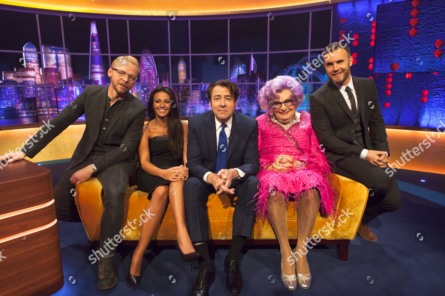 Simon Pegg Michelle Keegan Jonathan Ross Editorial Stock Photo - Stock ...