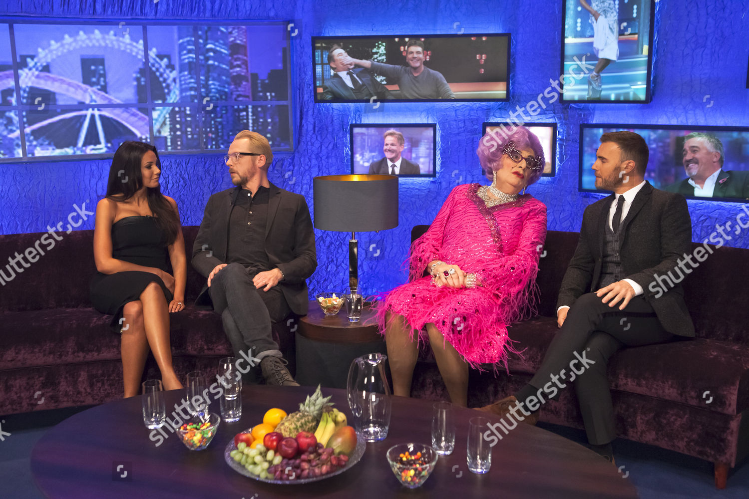 Simon Pegg Michelle Keegan Jonathan Ross Editorial Stock Photo - Stock ...