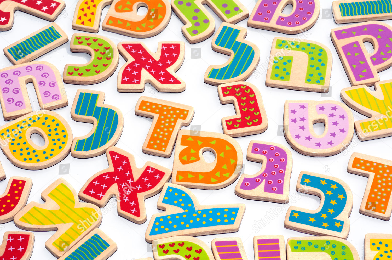 Hebrew Alphabet Letters Characters Background Editorial Stock Photo ...