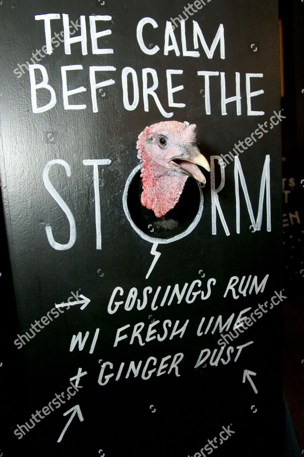 Rockstar Turkey Honky Tonk Restaurant Editorial Stock Photo - Stock ...