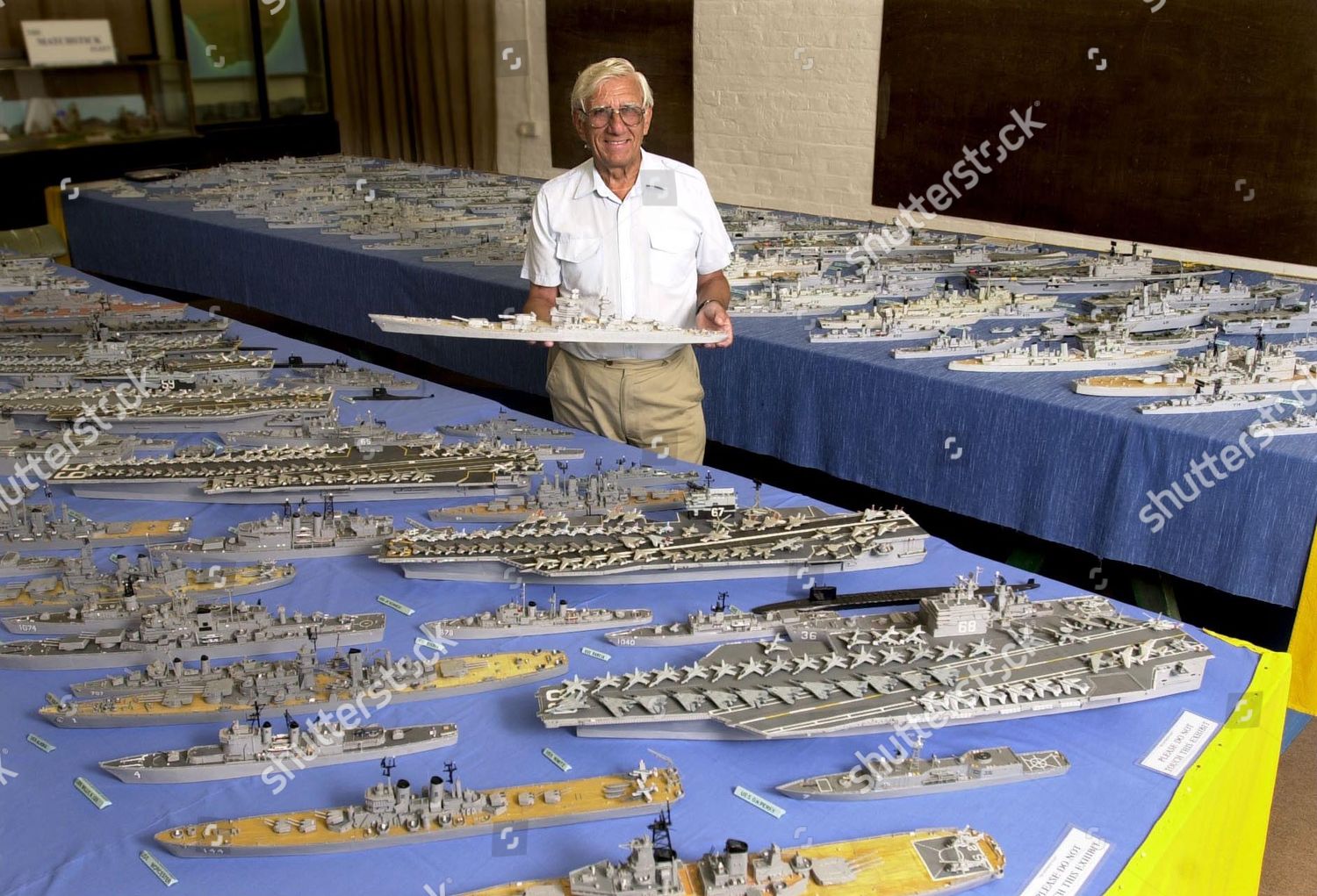 Philip Warren Matchstick Model Maker War Editorial Stock Photo - Stock ...
