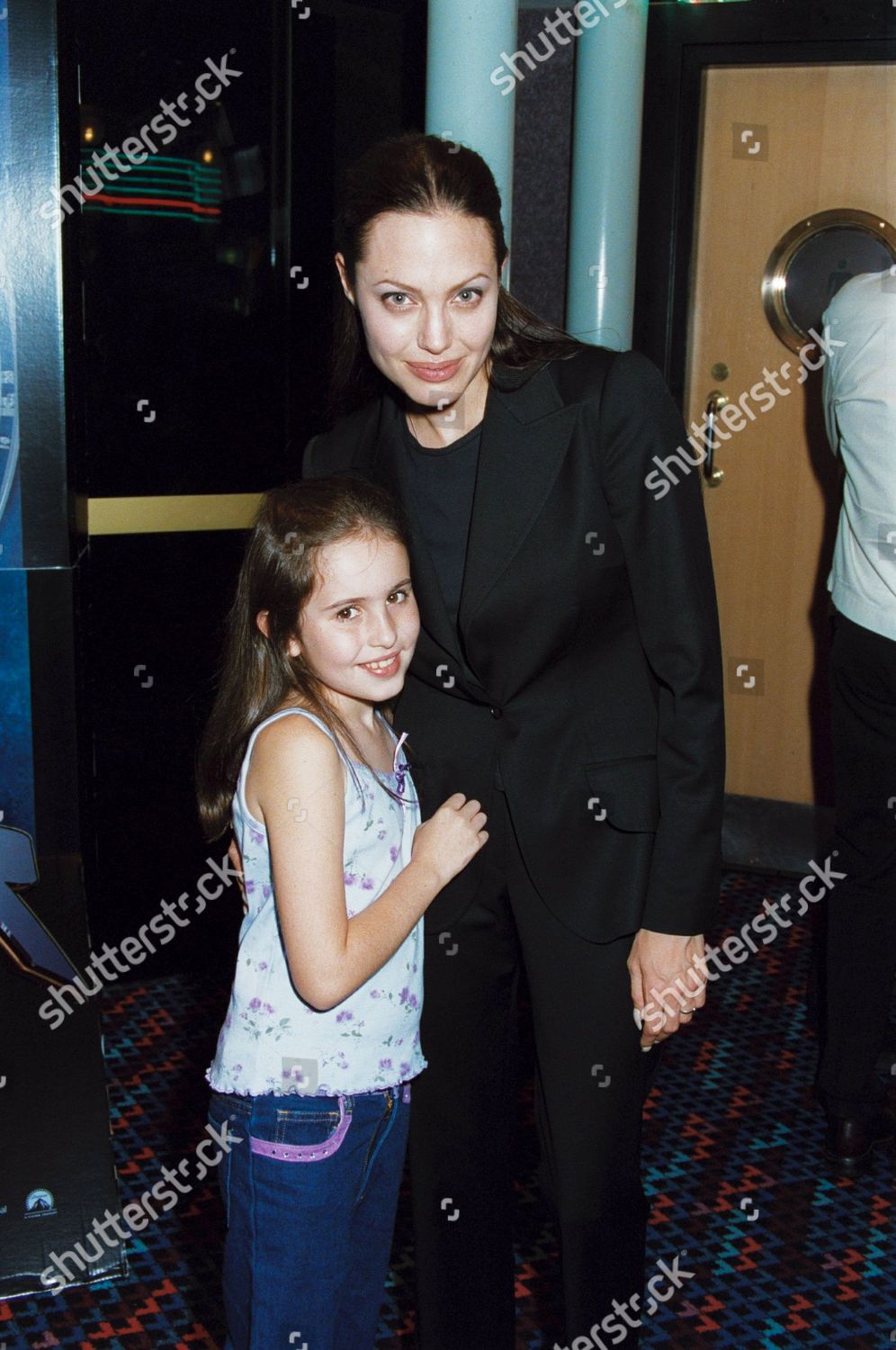 Angelina Jolie Rachel Appleton Daughter Natalie Editorial Stock Photo ...