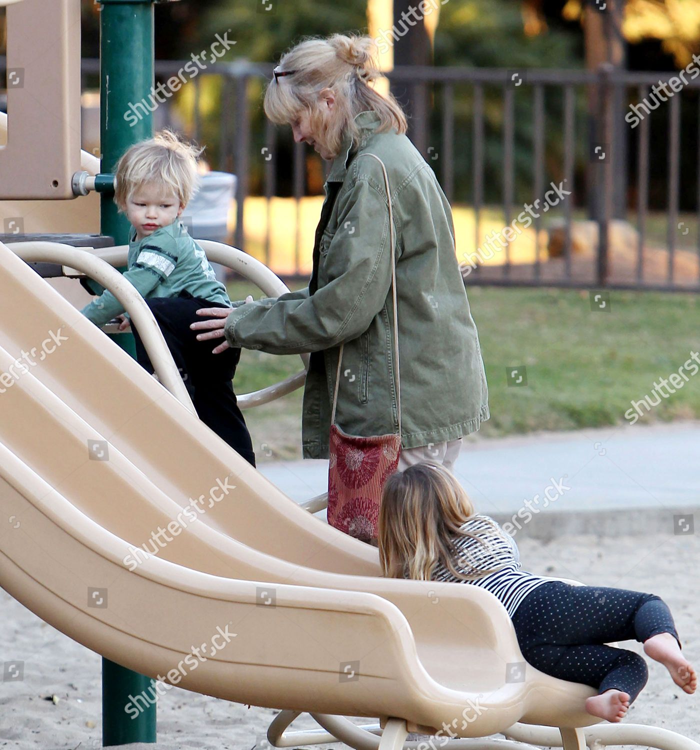 Samuel Affleck His Grandmother Chris Affleck Editorial Stock Photo ...
