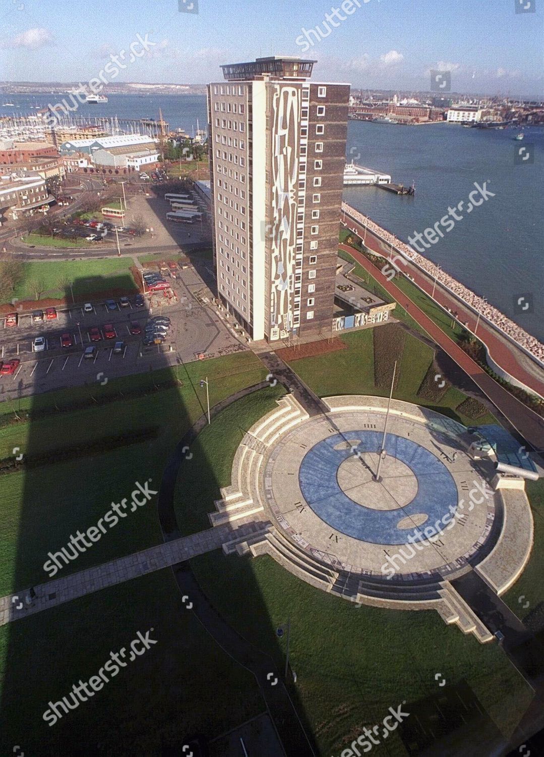 Millennium Timespace Largest Vertical Sundial World Editorial Stock ...