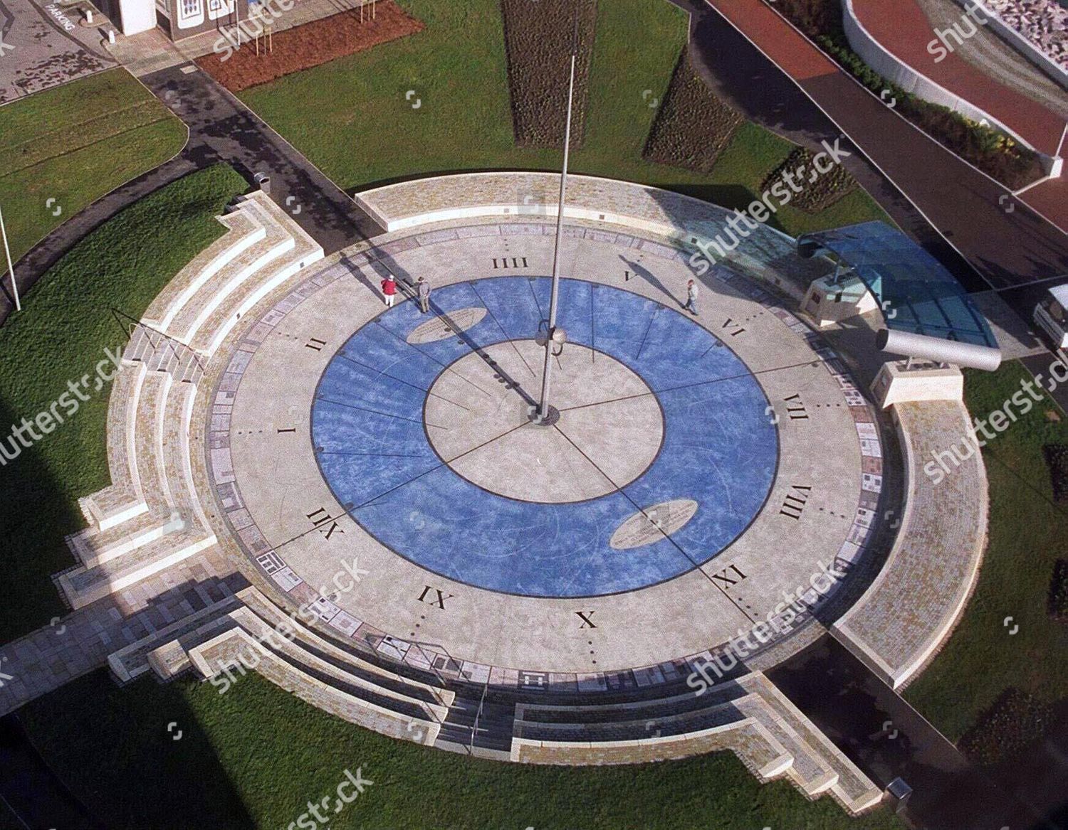 Millennium Timespace Largest Vertical Sundial World Editorial Stock ...
