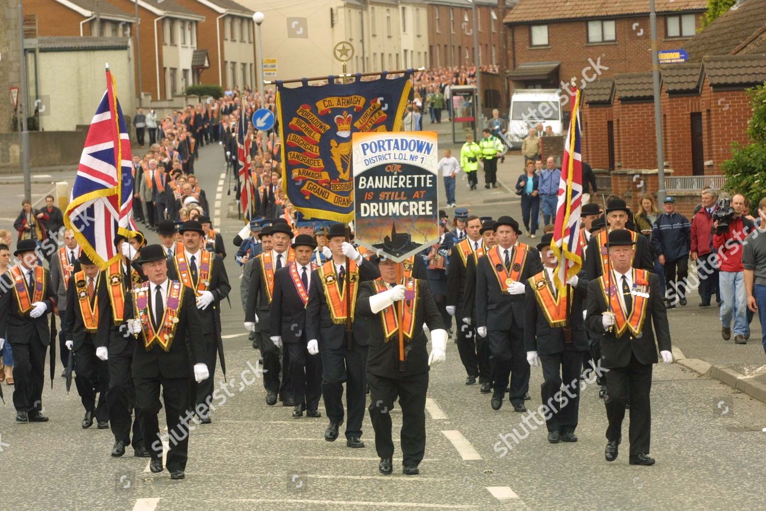 Annual Orange March Drumcree Editorial Stock Photo - Stock Image ...