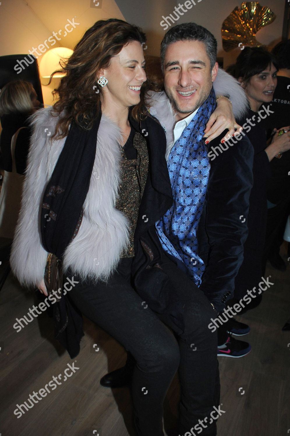Francesca Versace Luca Del Bono Editorial Stock Photo - Stock Image ...