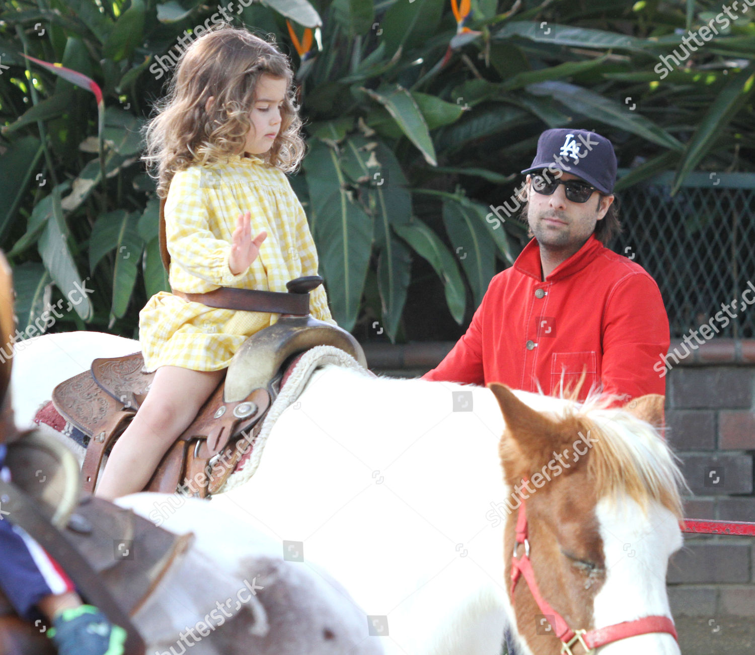 Jason Schwartzman Daughter Marlowe Editorial Stock Photo - Stock Image ...