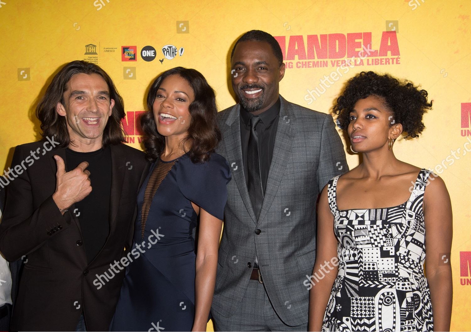 Justin Chadwick Naomie Harris Idris Elba Editorial Stock Photo - Stock ...