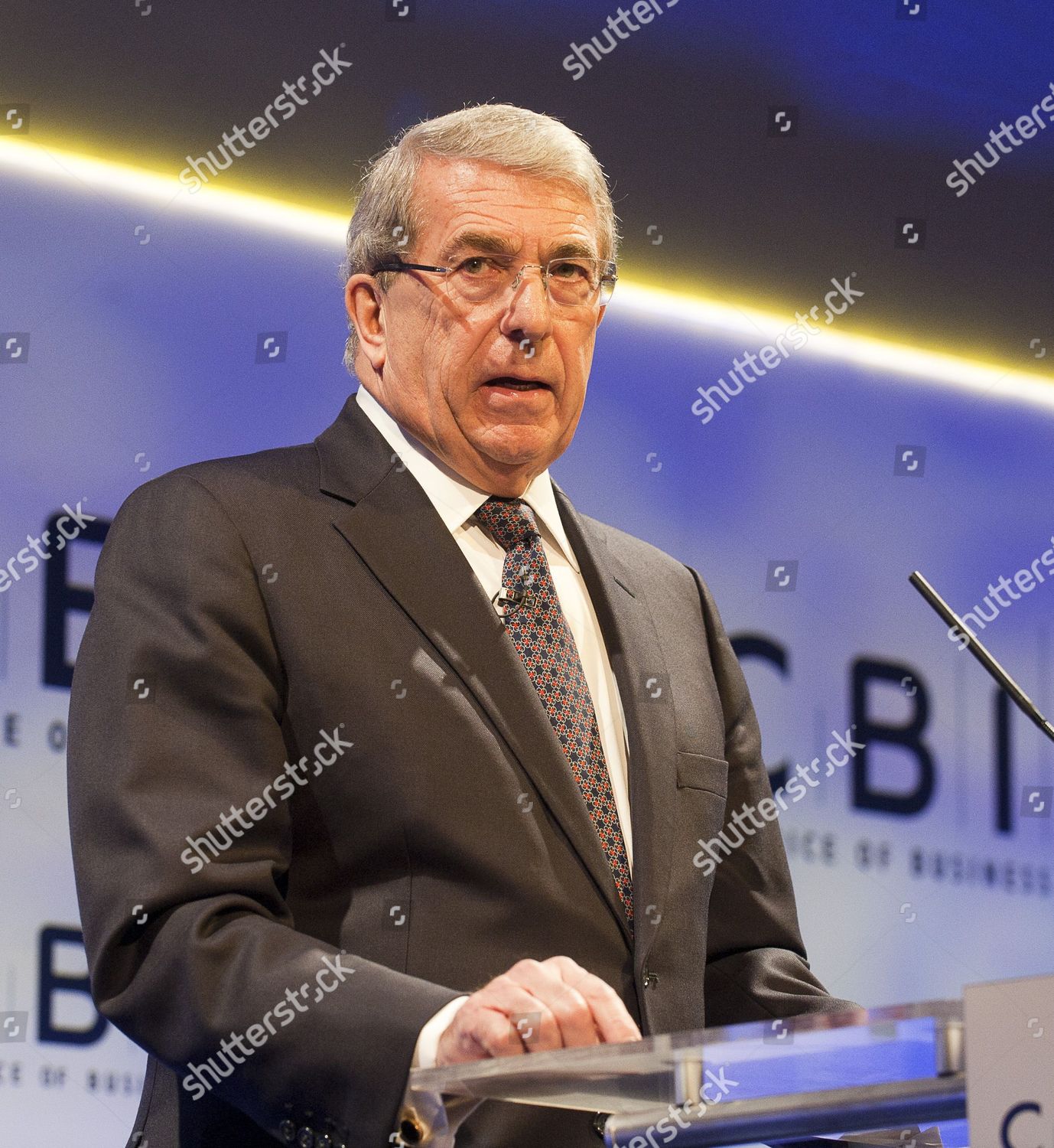 Sir Roger Carr President Cbi Chairman Editorial Stock Photo - Stock ...