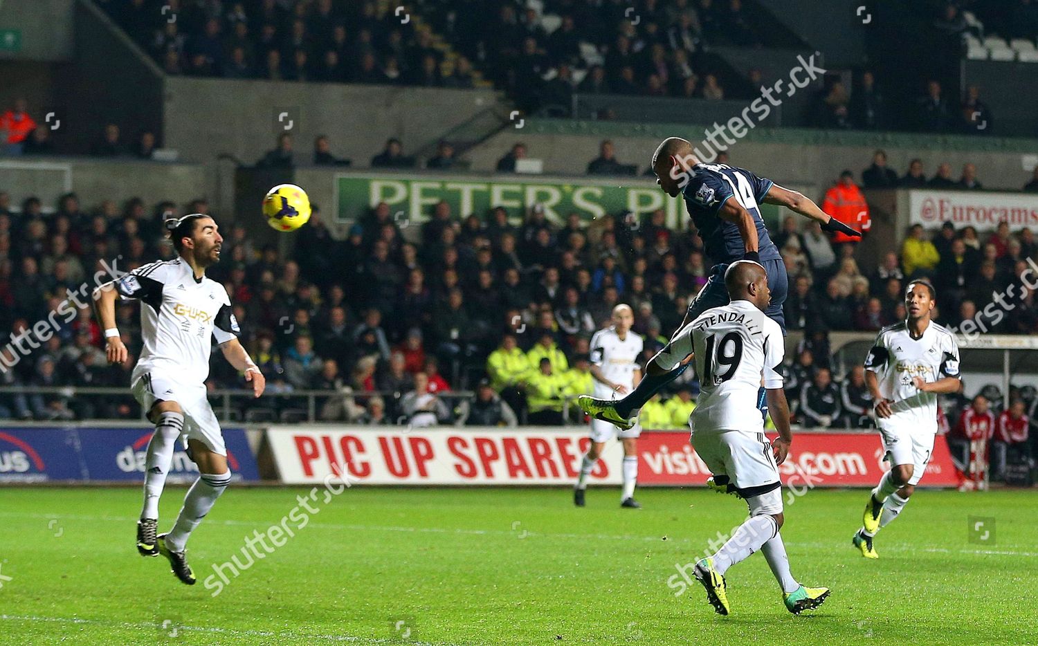 Loic Remy Newcastle United Goes Close Editorial Stock Photo - Stock ...