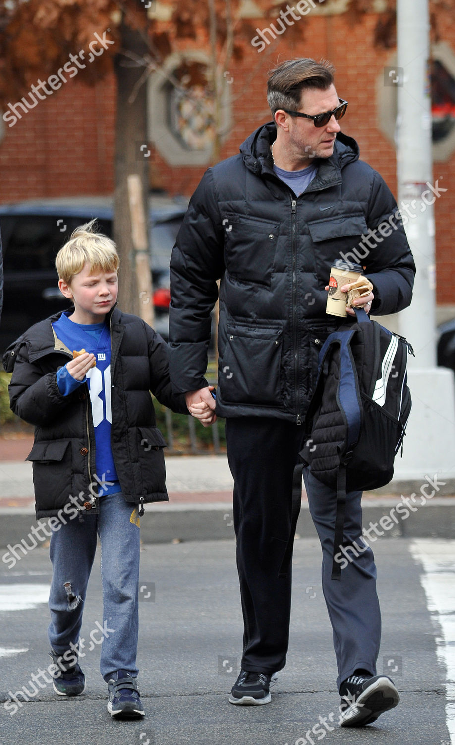 Edward Burns Son Finn Burns Editorial Stock Photo - Stock Image ...