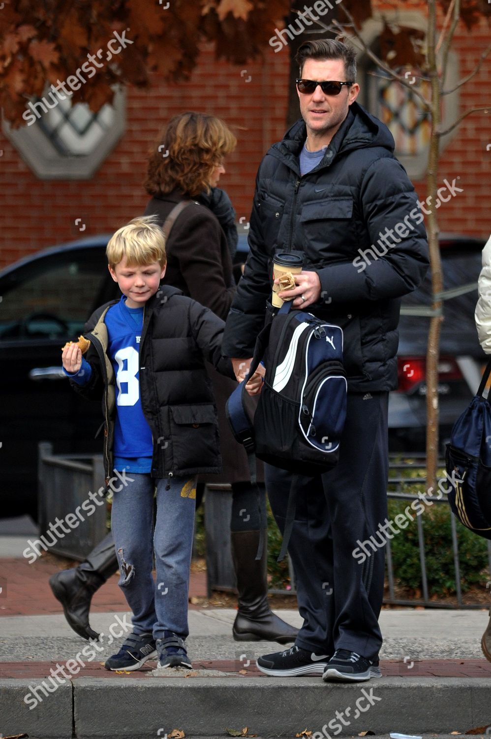 Edward Burns Son Finn Burns Editorial Stock Photo - Stock Image ...