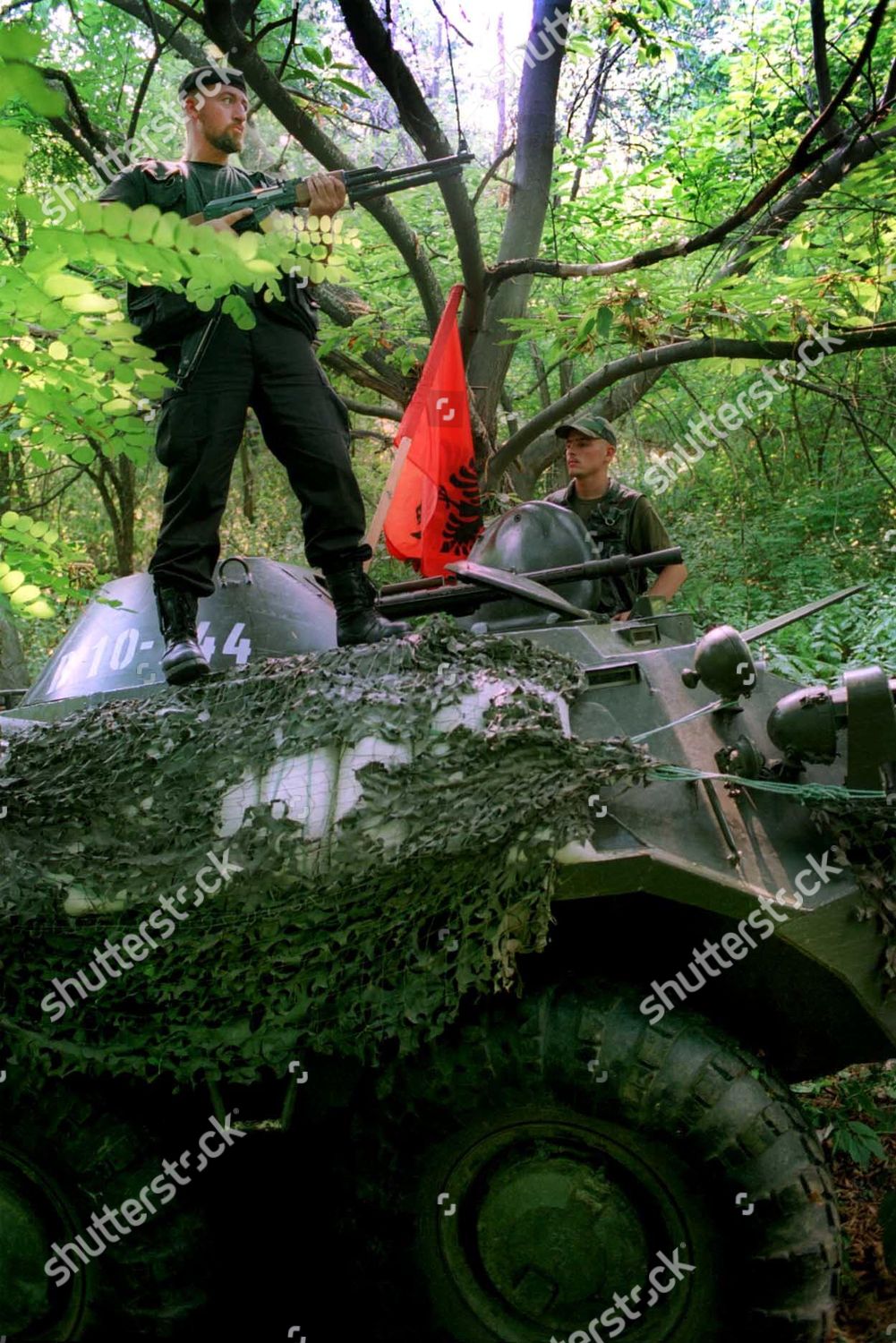 Ethnic Albanian Soldiers National Liberation Army Editorial Stock Photo ...