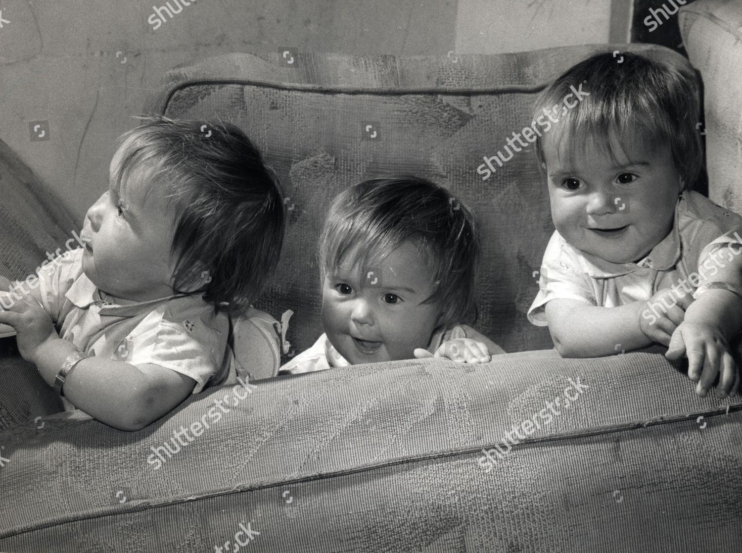Bewley Triplets Jacqueline Joan Jennifer Their Editorial Stock Photo ...