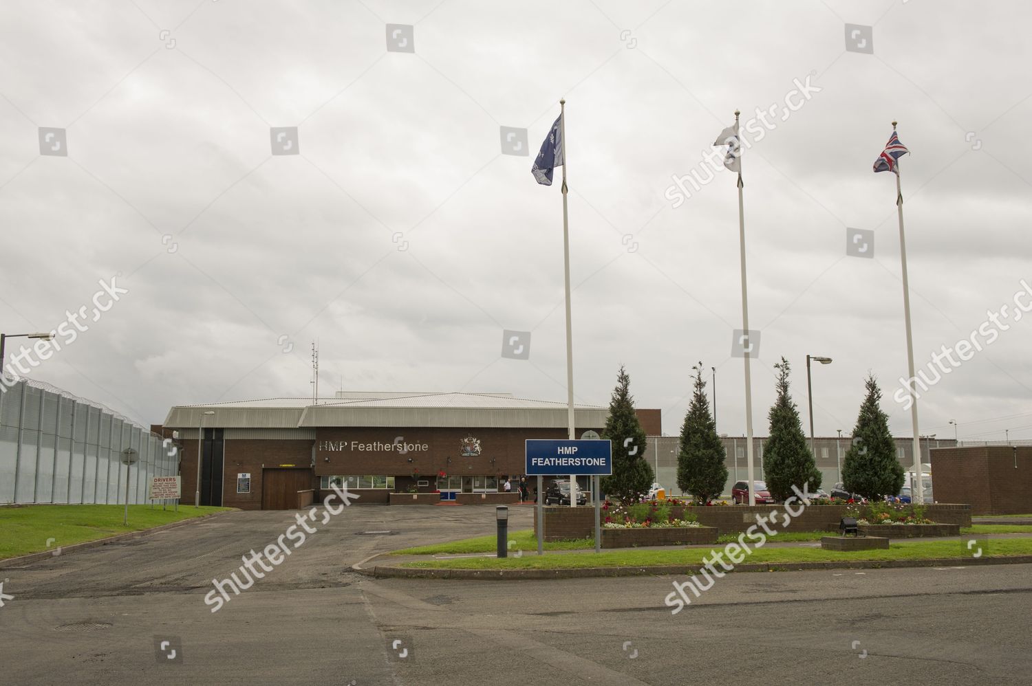 Entrance Hmp Featherstone Editorial Stock Photo - Stock Image ...