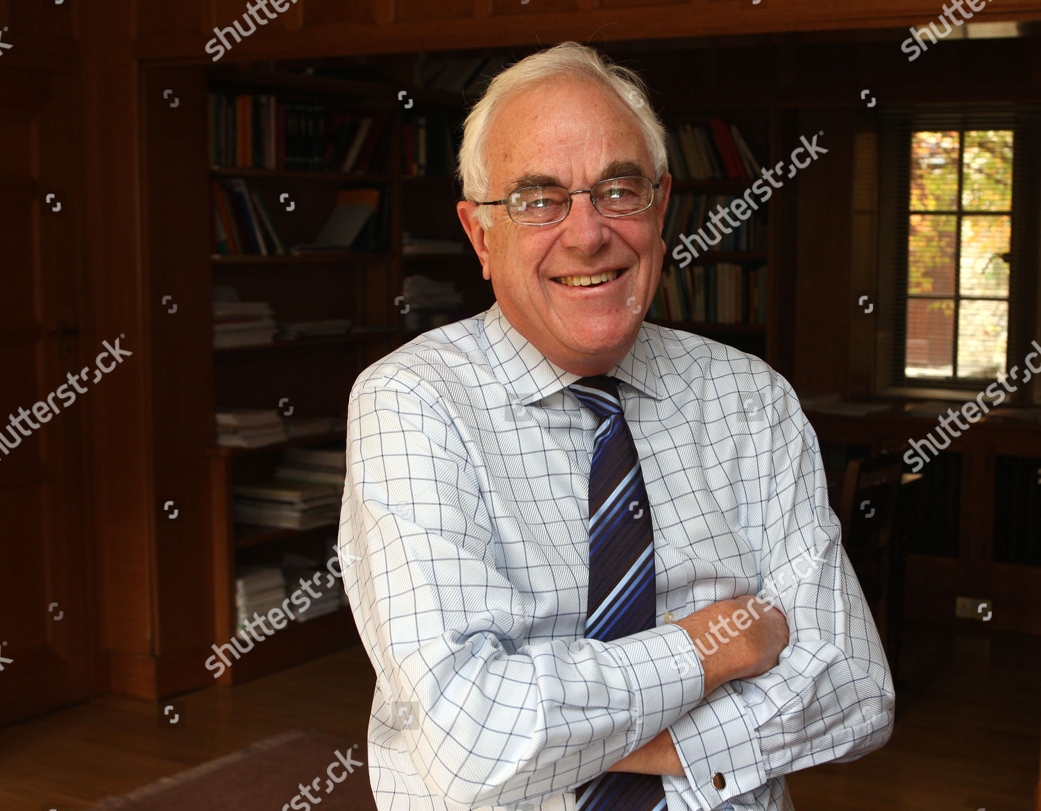 Prof Stephen Nickell His Office Nuffield Editorial Stock Photo - Stock ...