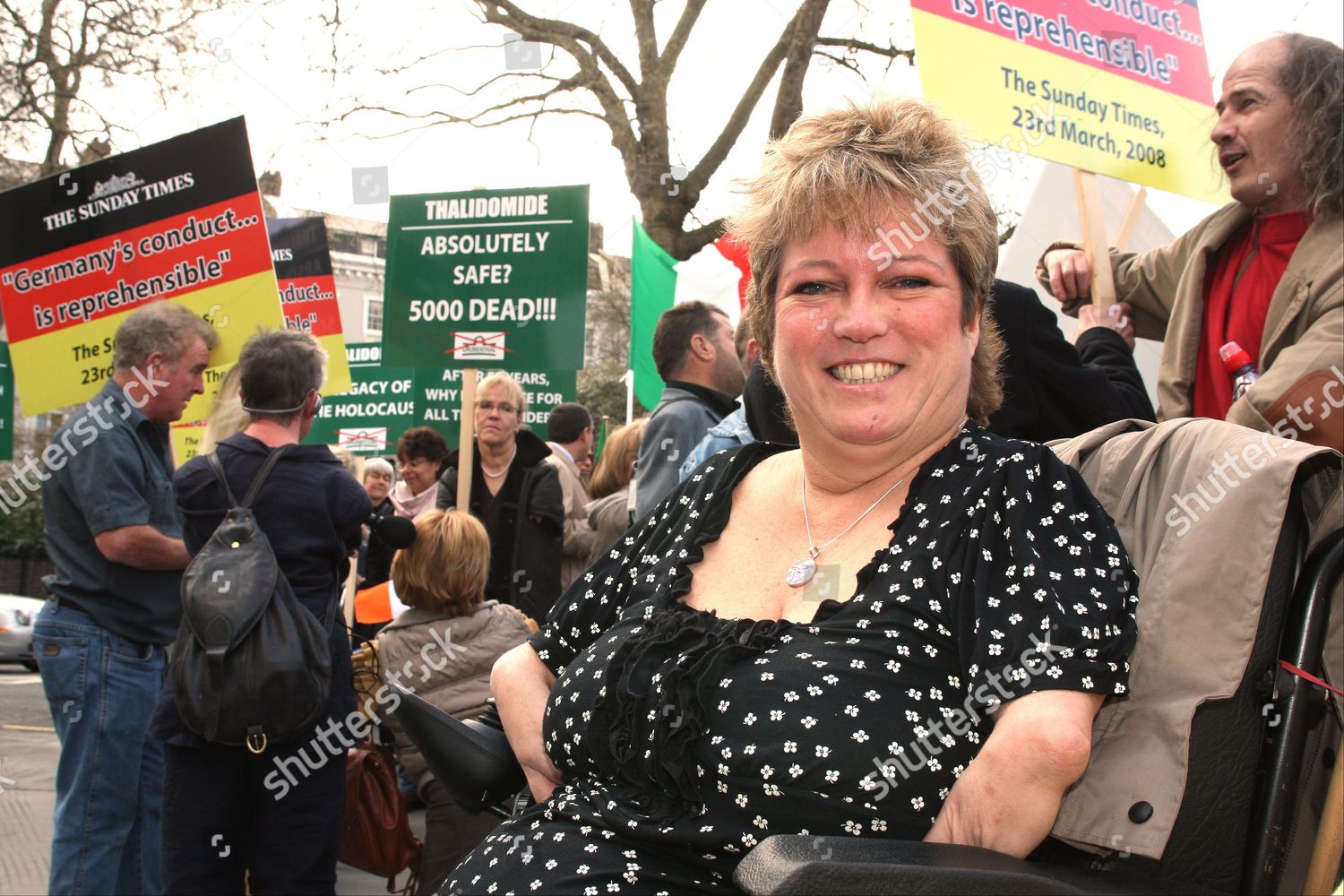 Thalidomide Victims Around World Gather German Editorial Stock Photo ...