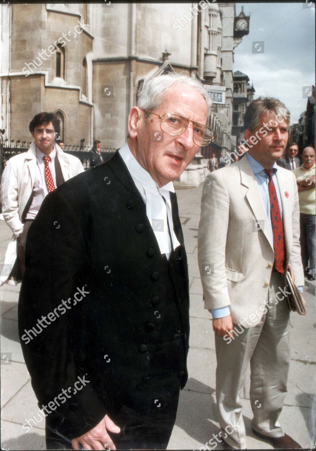 George Carman Qc Represented Observer Libel Editorial Stock Photo ...