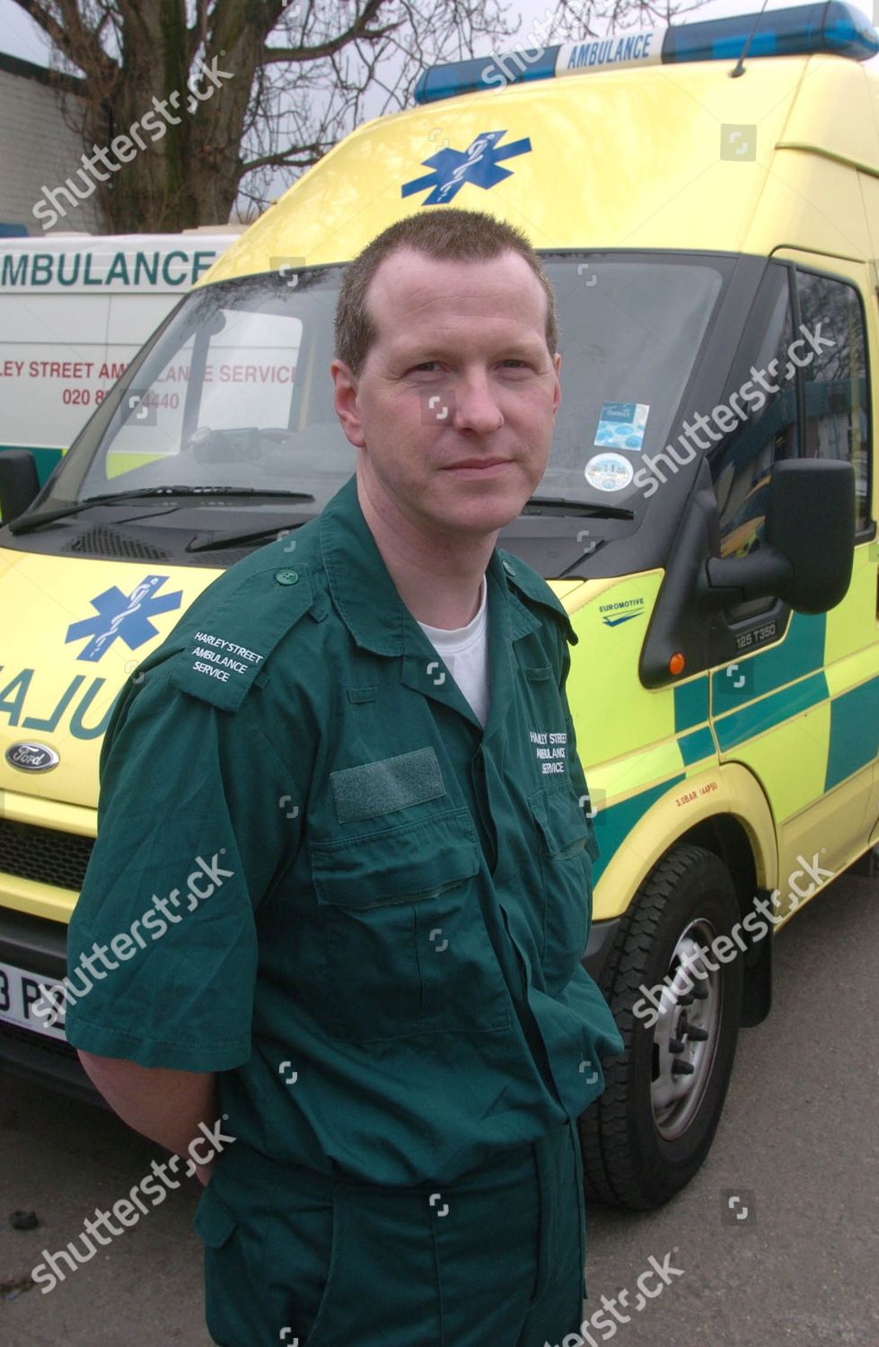 Harley Street Ambulance Service Operations Manager Editorial Stock ...
