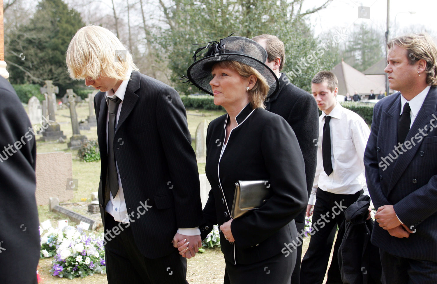 Lynne Osgood Arrives Stjohn Baptist Church Editorial Stock Photo ...