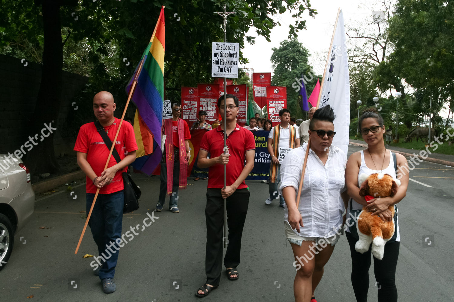 Christian Lbgt Groups Join Gay Pride Editorial Stock Photo - Stock ...