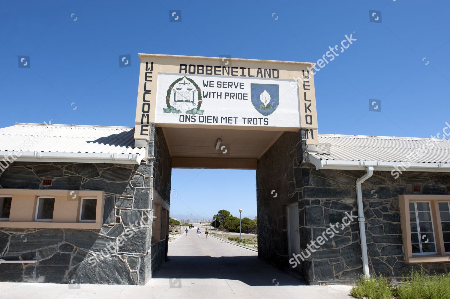Entrance Prison On Robben Island South Editorial Stock Photo - Stock ...