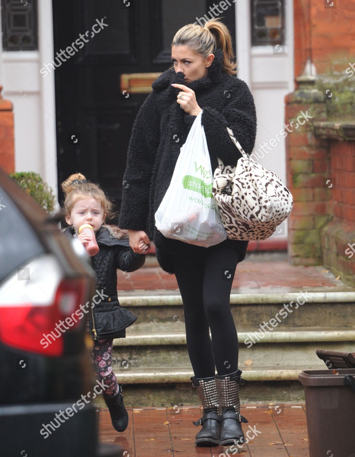 Abigail Clancy Daughter Sophia Ruby Crouch Editorial Stock Photo ...