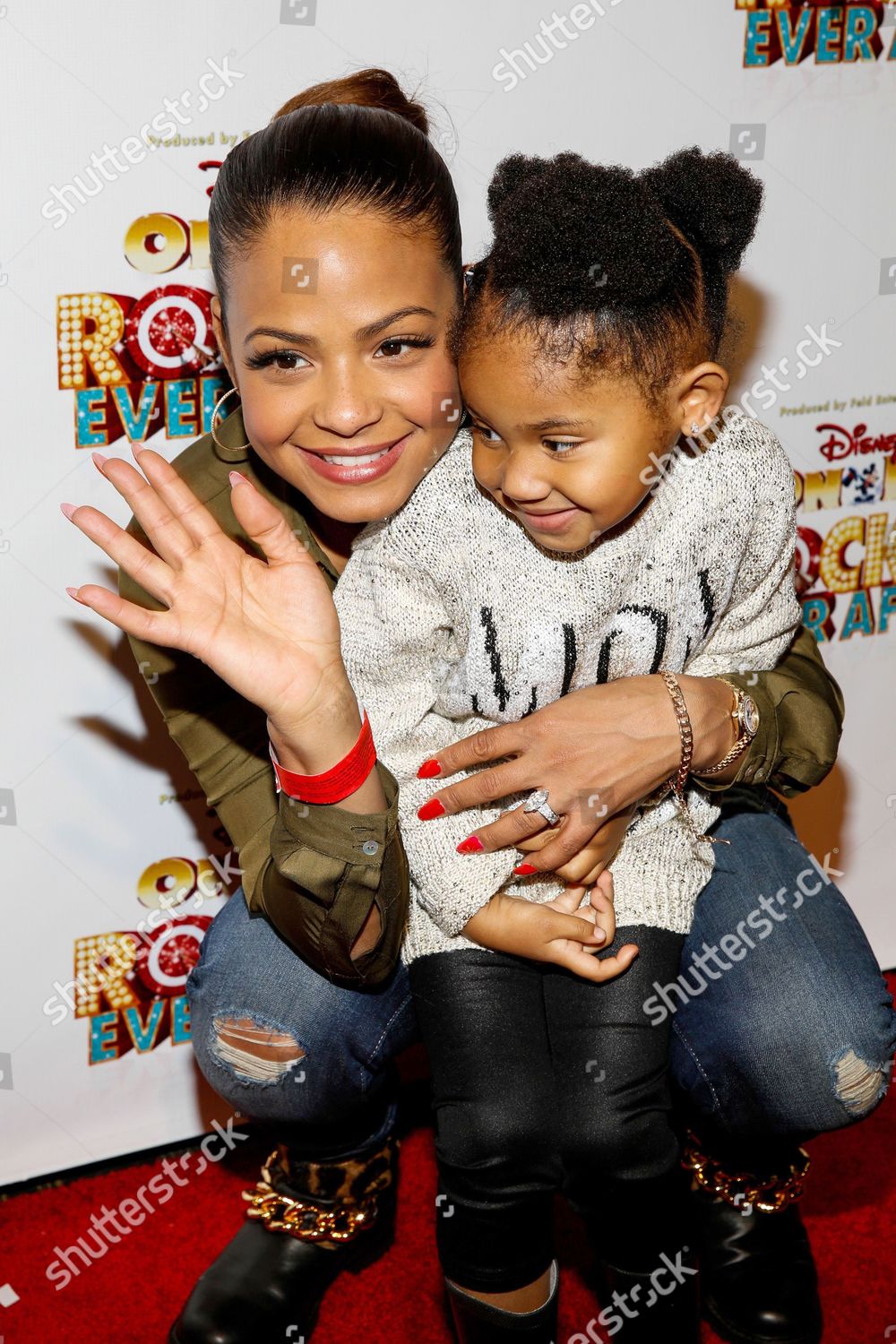 Christina Milian Daughter Violet Madison Nash Editorial Stock Photo ...