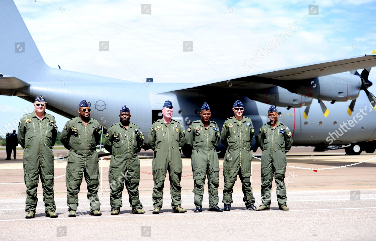 Sandf Pilots Following Anc Official Sendoff Editorial Stock Photo ...