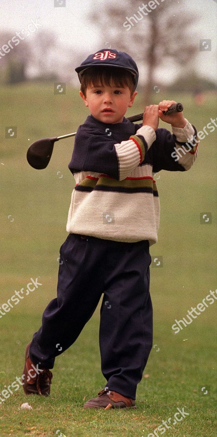 Robert Aldred Young Child Golf Club Editorial Stock Photo - Stock Image ...
