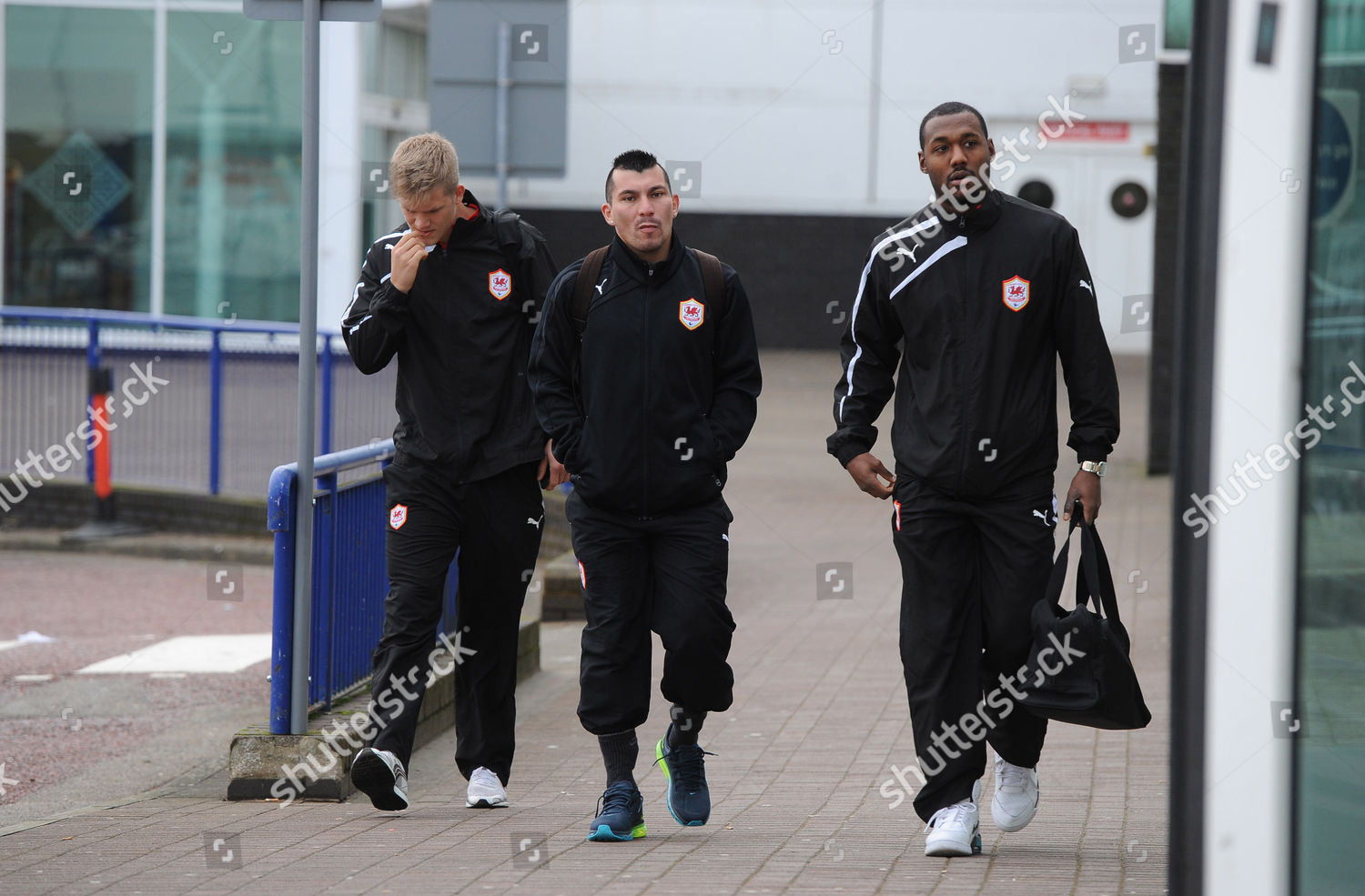 Andreas Cornelius Gary Medel Kevin Theophilecatherine Editorial Stock ...