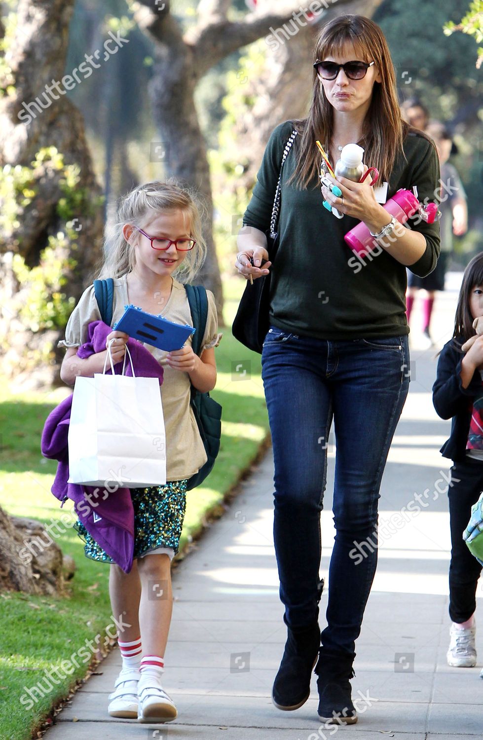 Jennifer Garner Daughter Violet Affleck Editorial Stock Photo - Stock ...