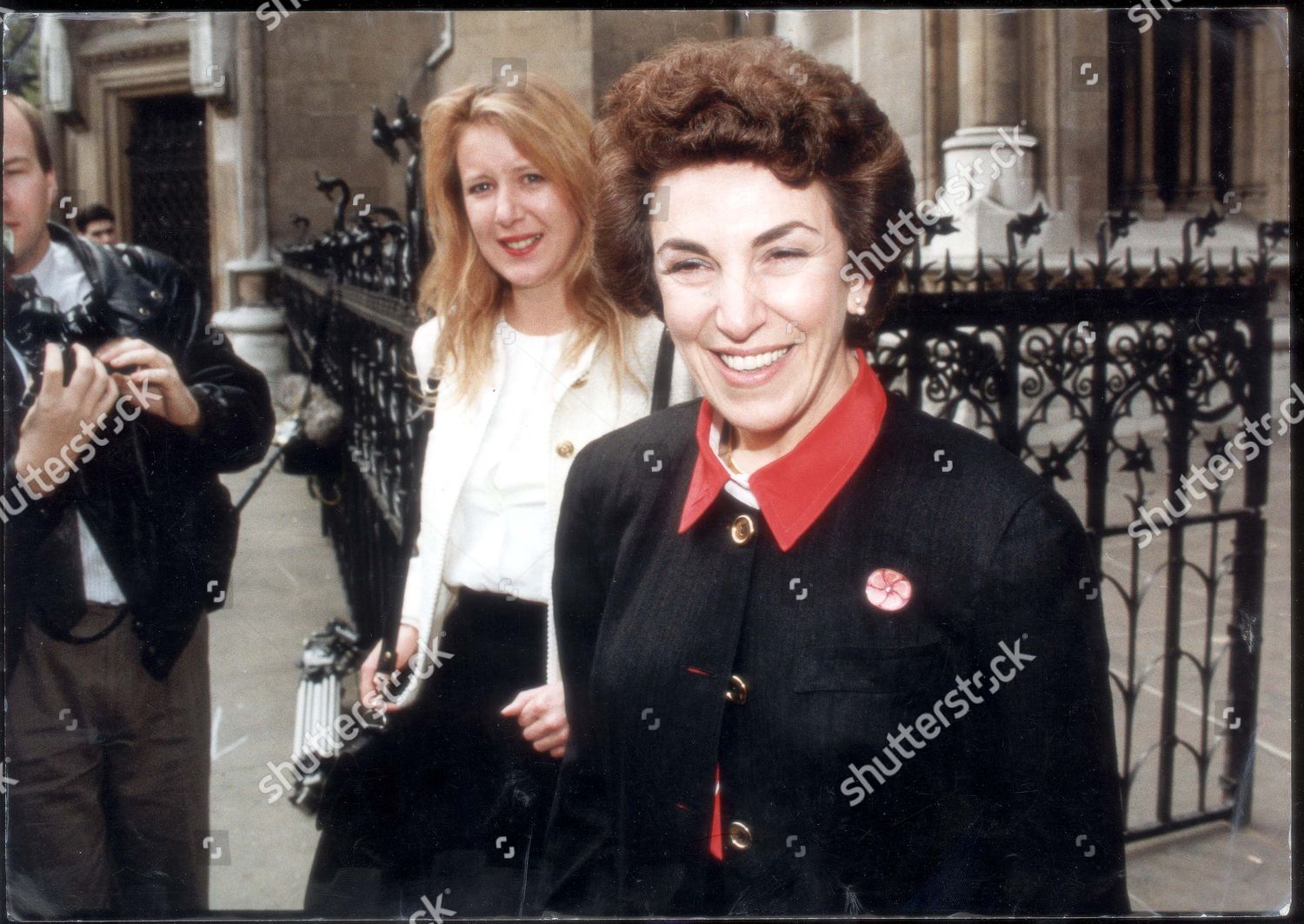 Edwina Currie Mp High Court She Editorial Stock Photo - Stock Image ...