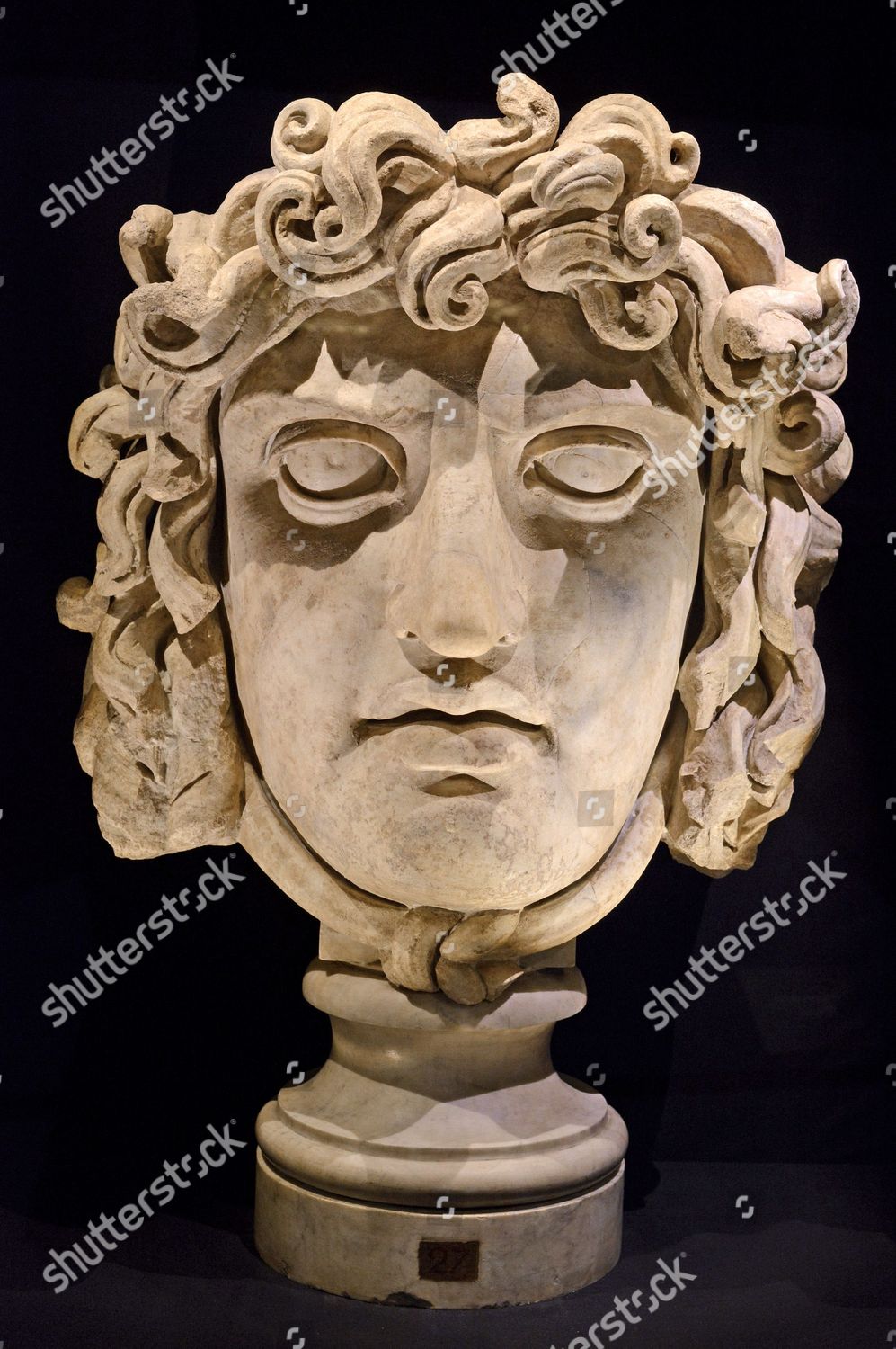 Gorgons Head Rome Ii Century Ad Editorial Stock Photo - Stock Image ...