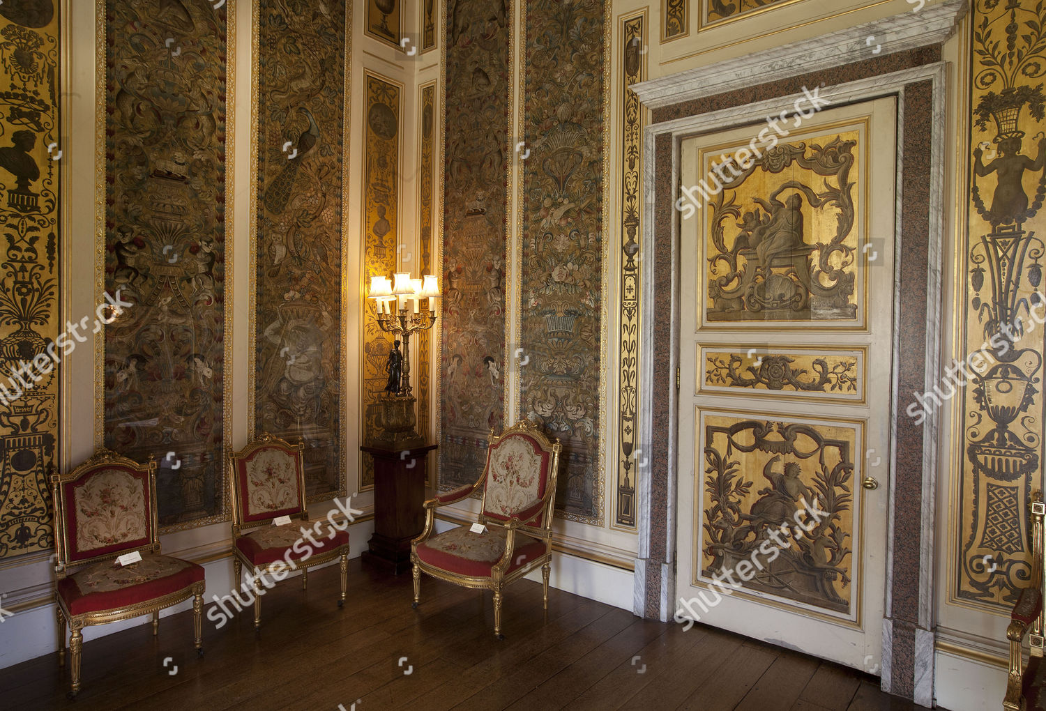 Highclere Castle Music Room Editorial Stock Photo - Stock Image ...